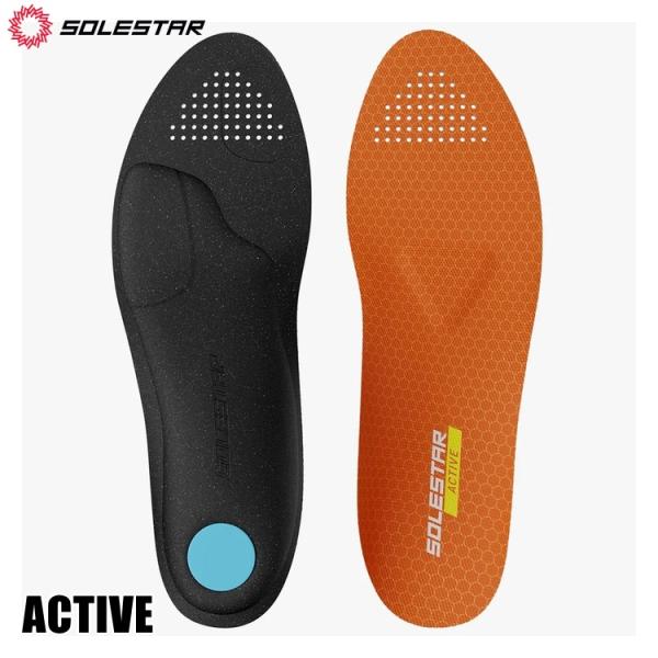 Solestar ソールスター ACTIVE インソール オレンジ  自転車インソール トライアスロンSOLESTAR ACTIVE インソールは、革靴やスニーカーに入れると一日中快適に過ごせます。軽量、安定化要素、クッション性のおかげで、...