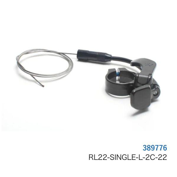 SR SUNTOUR エスアール サンツアー リモートロックレバー RL22-SINGLE-L-2C-22 自転車用 サスペンション フォーク＜389776＞●サスペンションフォークのリモートロックレバー取り付けクランプ径：22.2mm付属...