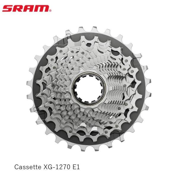 SRAM スラム SRAM Cassette XG-1270 E1 自転車 スプロケットあなたの目標やライドスタイルがどのようなものであっても幅広い選択肢をもつForceがそれに応えます。Force AXSグレードのXG-1270 は、10...
