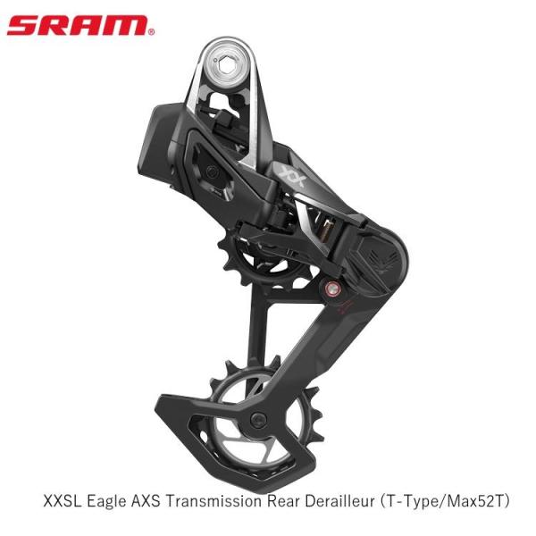 SRAM スラム SRAM XXSL Eagle AXS Transmission Rear Derailleur (T-Type/Max52T) 自転車 リアディレーラーXX SL Eagle Transmissionディレイラーは、カセ...