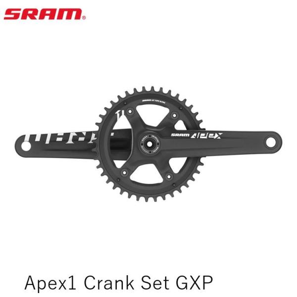 SRAM スラム Apex1 Crank Set GXP 自転車 クランクセットサイズ165mm/170mm/172.5mm/175mm■商品のデザイン、仕様、外観、は予告なく変更する場合がありますのでご了承ください。 サイクルパーツ ドラ...