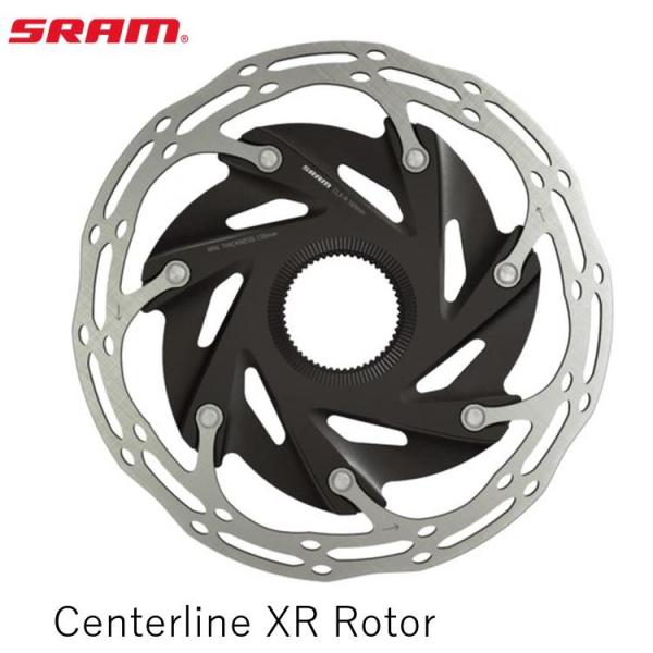 SRAM スラム Centerline XR Rotor 自転車用ディスクブレーキベンチレーションを摩擦面の中心に配置したCenterLine デザインにより、振動が少なく静かなブレーキングを提供します。 放熱フィンとしての役割を持つアルミ...