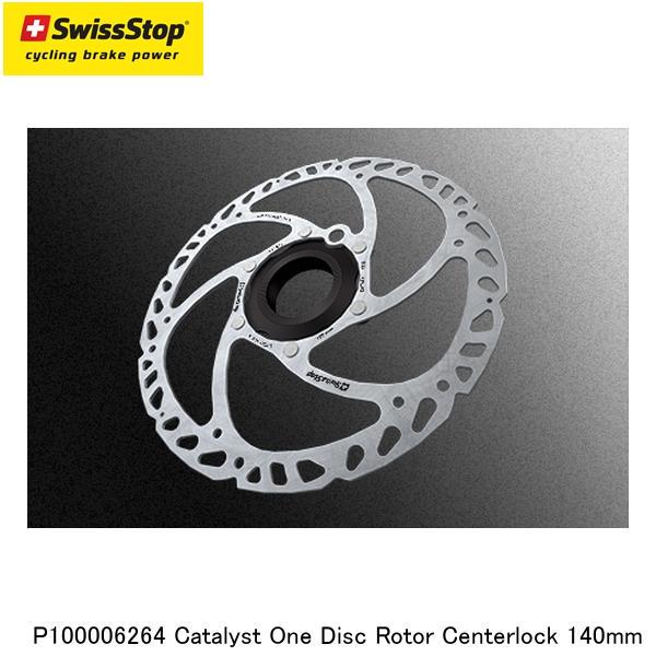 SWISSSTOP スイスストップ P100006264 Catalyst One Disc Rotor Centerlock 140mm 自転車用ディスクブレーキ価格を抑えるため、ワンピース化。　上位モデルとほぼ同等なパフォーマンスを発揮...