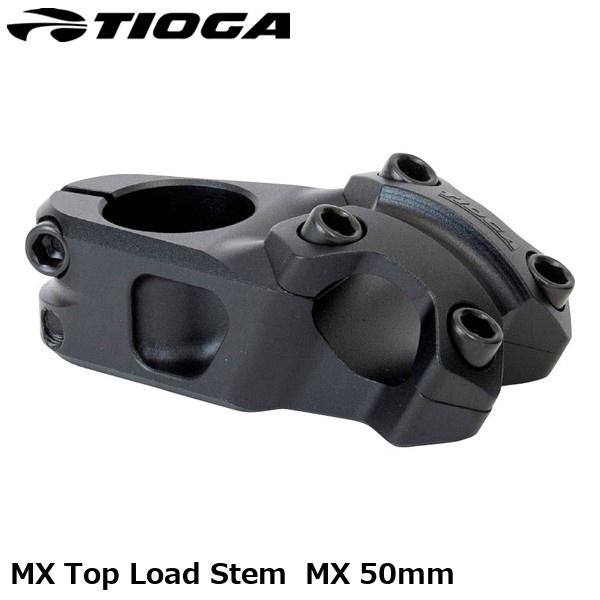 TIOGA タイオガ MX Top Load Stem  MX トップ ロード ステム　50mm  自転車 ステムタイオガ「コンペティション III」のトレッドパターンからインスピレーションを得た BMXレース向けステム。 ■#6061-T...