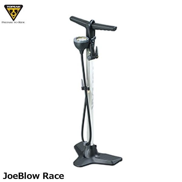 TOPEAK トピーク JoeBlow Race  ジョーブロー レース  自転車用フロアポンプ高い位置にマウントされたダイヤルゲージが読みやすい「ジョーブロー レース」。 仏式／米式切り替えレバー付きの「スマートヘッド EX」を採用してい...