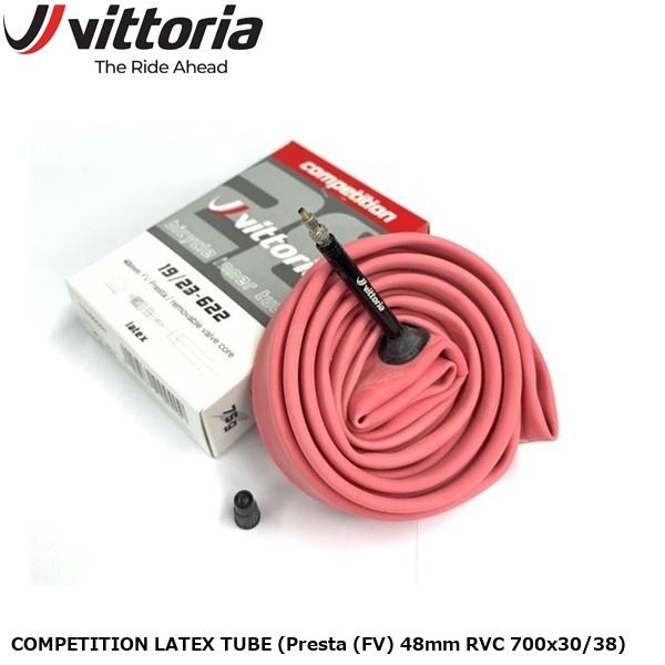 Vittoria ヴィットリア Vittoria COMPETITION LATEX TUBE (Presta (FV) 48mm RVC 700x30/38) 自転車 インナーチューブ■商品のデザイン、仕様、外観、は予告なく変更する場合が...