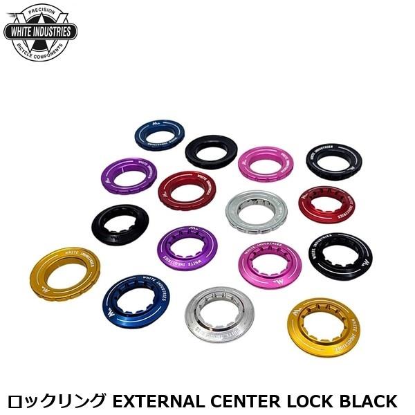 WHITE INDUSTRIES ホワイトインダストリーズ ロックリング EXTERNAL CENTER LOCK BLACK その他自転車用ブレーキ関連用品●ブランドUW:ホワイトインダストリーズ●white2602-215UWLOCKR...