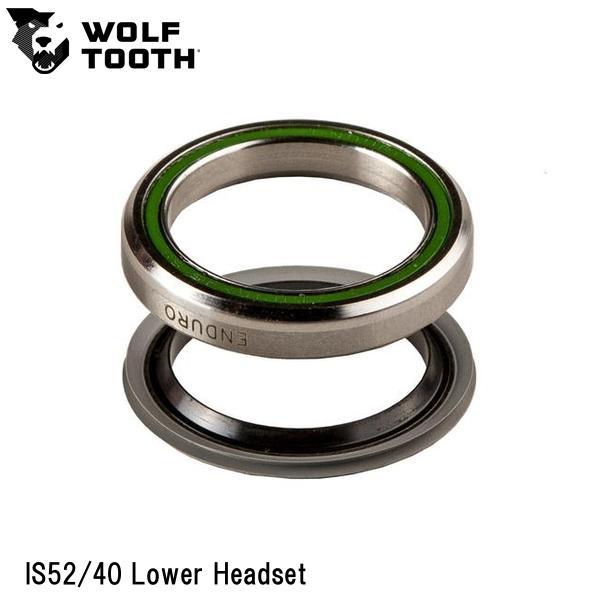 WOLF TOOTH　ウルフトゥース IS52/40 Lower Headset 自転車 ヘッドパーツ●ブランドWolfTooth●wt2305-280U1IS52L-40●JANコード0812719028301●商品説明エンデューロ用のス...