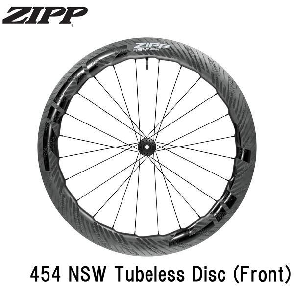 ZIPP ジップ ZIPP 454 NSW Tubeless Disc (Front) 自転車 完組ホイールロード クロスバイクZIPPの454 NSWチューブレス・ディスクブレーキは、究極のロードレース用ホイールセットです。このホイールは...