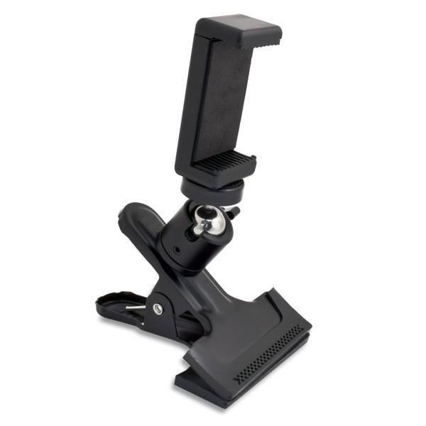 ■強力クリップで様々な場所に固定し、ボールジョイントで角度調節自由自在。・スマートフォンや携帯電話を三脚にしっかり固定・ホルダーの幅は56〜80mm調節可能・滑り止めでスマートフォンをしっかり掴む・三脚穴×2箇所付●サイズ: 17.7(H)...