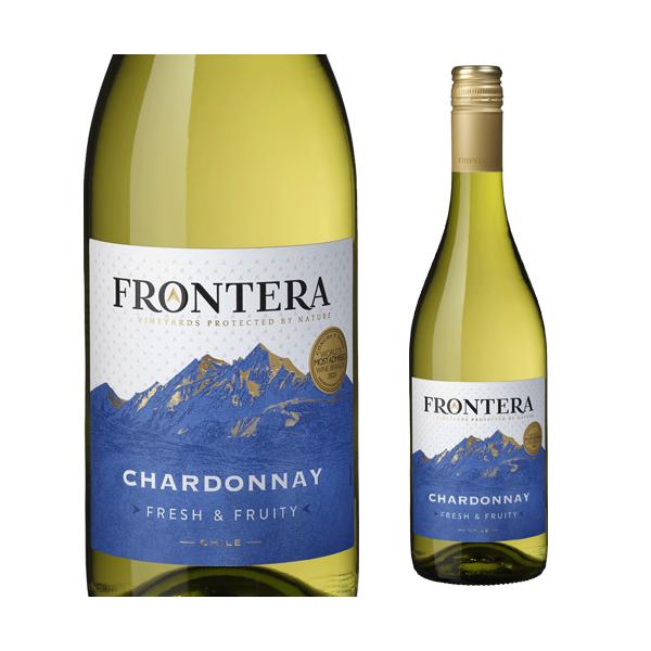 ワイン フロンテラ シャルドネ コンチャ イ トロ 750ml チリ 白ワイン お中元 御中元 お花見 手土産 お祝い ギフト 虎 長S1 爆買 キャンペーン