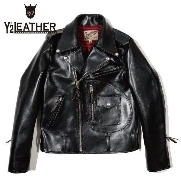 ワイツーレザー HR-55 VINTAGE HORSE D-POCKET DOUBLE RIDERS ワイツーレザー HR-55 VINTAGE HORSE D-POCKET DOUBLE RIDERS