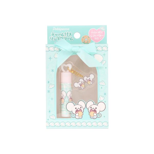 ━━━━━━━━━━━━━━━アウトレット/限定品（販売期間終了）━━━━━━━━━━━━━━━ポケピースのかわいいキッズコスメ！コンパクトで持ち運びにも便利なアクリルチャーム付きのリップクリーム。◆ほんのりピンクに色づくリップクリームグレ...