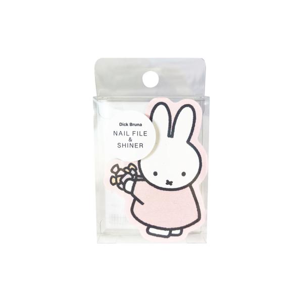 ━━━━━━━━━━━━━━━アウトレット/限定品（販売期間終了）━━━━━━━━━━━━━━━ミッフィーのダイカットネイルシャイナー。ネイルファイル＆シャイナーの2枚セット。おうちでのネイルケアに。