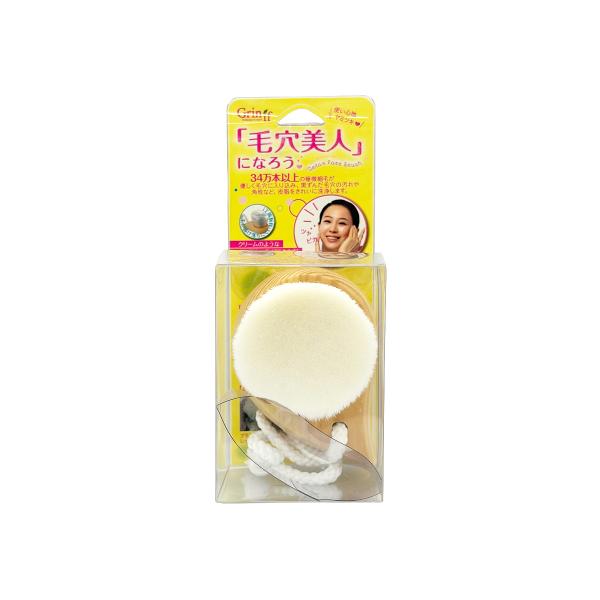 使い心地ヤミツキ♪「毛穴美人」になろう●34万本以上の極微細毛●お肌にやさしく低刺激●毛が抜け落ちにくい特殊加工柔らか弾力の人工毛を使用した洗顔ブラシ。34万本以上の極微細毛が優しく毛穴に入り込み、黒ずんだ毛穴の汚れや角栓など、皮脂を綺麗に...
