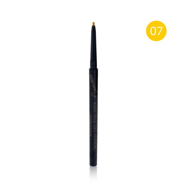 視線に惚れろ。落ちずに続く美発色アイライナー・高密着！・ロングラスティング処方で色持ち抜群！・高発色！・1.5mm極細芯！