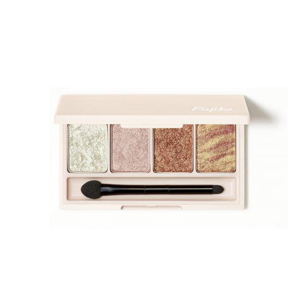 ━━━━━━━━━━━━━━━アウトレット/メーカー在庫処分━━━━━━━━━━━━━━━“可愛さ満載”フジコの足しパレは捨て色なし。捨て色なし。使える色だけを集めた4色パレット。単色でも重ねてもシアーな彫り深に。ひと塗りで、明るさの中に影...