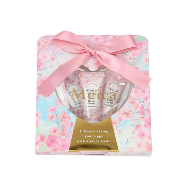 ━━━━━━━━━━━━━━━アウトレット/限定品（販売期間終了）━━━━━━━━━━━━━━━ふんわり香る、しっとりうるおうさくらの香りと濃厚保湿手肌しっとり潤うスキンケア台紙から取り出すとハートのオーナメントに。ギフトにぴったりのパッケ...