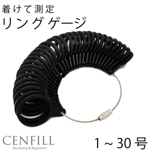 リングゲージ サイズゲージ 日本標準規格 1〜28号対応 日本サイズ 指輪 指 測定 計測 プラスチック製 レディース メンズ