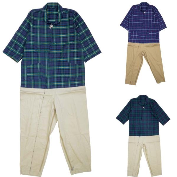 介護つなぎ 通年用 鍵付き 介護用 つなぎ服 紳士 婦人 男女兼用 パジャマ フルオープン 前開きファスナー 介護ねまき 敬老の日送料無料 介護 パジャマ 鍵付き いたずら防止 介護用パジャマ 介護用 つなぎ 服 紳士 フルオープン 介護ツ...