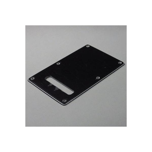 【メール便発送可！！】Montreux 《モントルー》 USA Tremolo backplate American Standard BLACK 3PLY [商品番号 : 8749]