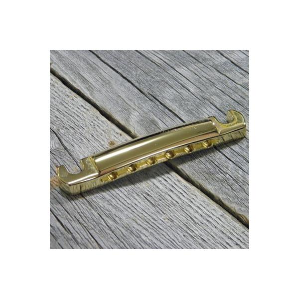 【メール便発送可！！】Montreux 《モントルー》 Light Weight Aluminum Tailpiece Gold ver.2 「商品番号：8735」　テールピース