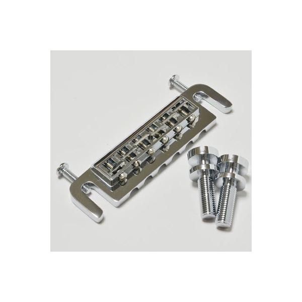 【メール便発送可！！】Montreux 《モントルー》 Montreux custom wrap around bridge Chrome [商品番号 : 9127] テールピース