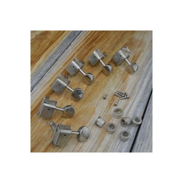 KLUSON 《クルーソン》 6 IN LINE - OVAL METAL - SINGLE LINE - NICKEL relic [商品番号 : 9025] ペグ