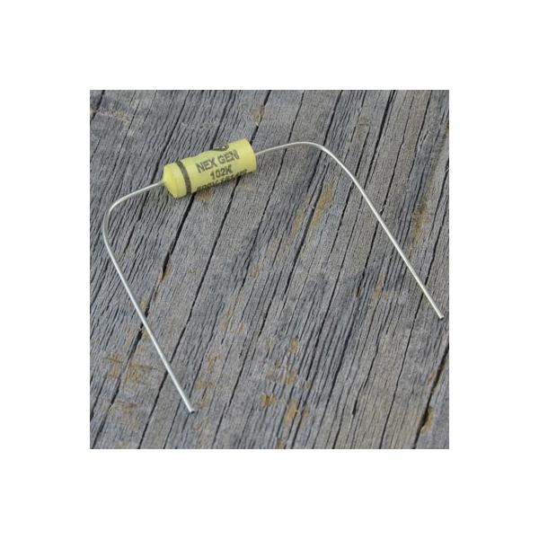 Sozo Capacitors 《ソーゾー・キャパシターズ》 Sozo, NextGen Yellow Mustard Vintage 0.001uF 500V [商品番号 : 3760] コンデンサ