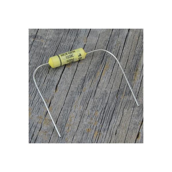 Sozo Capacitors 《ソーゾー・キャパシターズ》 Sozo, NextGen Yellow Mustard Vintage 0.01uF 500V [商品番号 : 3763] コンデンサ