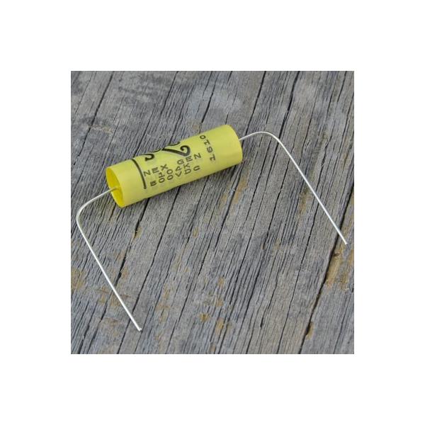 Sozo Capacitors 《ソーゾー・キャパシターズ》 Sozo, NextGen Yellow Mustard Vintage 0.1uF 500V [商品番号 : 3767] コンデンサ