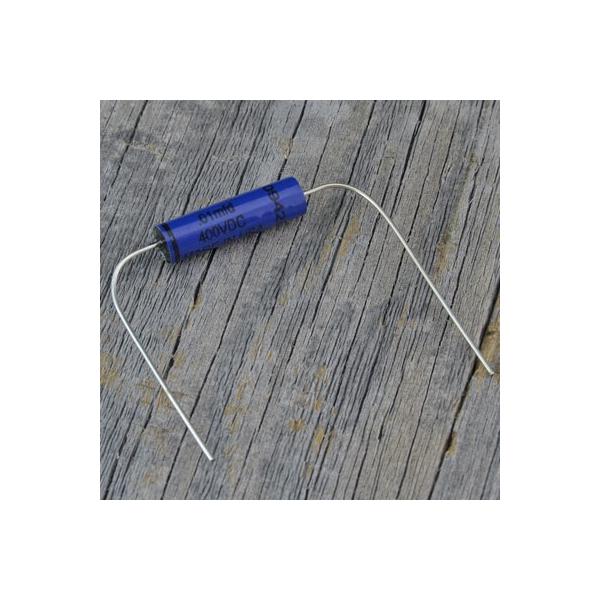 Sozo Capacitors 《ソーゾー・キャパシターズ》 Sozo, NextGen Blue Molded Vintage 0.01uF 400V [商品番号 : 3768] コンデンサ