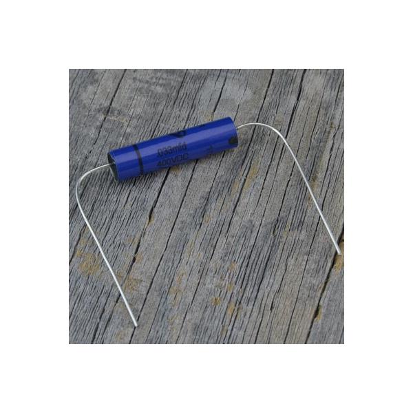 Sozo Capacitors 《ソーゾー・キャパシターズ》 Sozo, NextGen Blue Molded Vintage 0.033uF 400V [商品番号 : 3770] コンデンサ