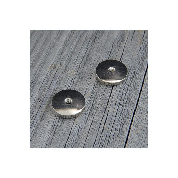 【メール便発送可！！】Montreux 《モントルー》 The Clone ABR-1 round wheels set Nickel (2) [商品番号 : 9491] サムナット