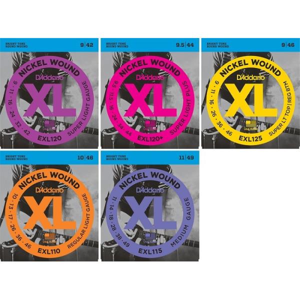 D’Addario ダダリオ XL Nickel Round Wound エレキギター弦
