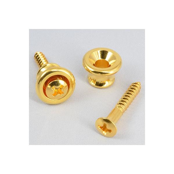 【メール便発送可！！】Montreux 《モントルー》 JPN Endpin Gibson Style GD (2) [商品番号 : 9533] ストラップピン【モントルー 9533 ストラップピン】