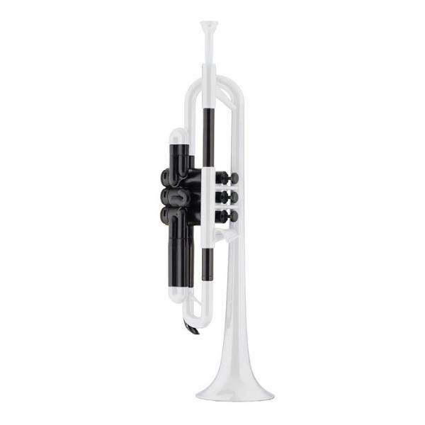 pInstruments pTrumpet (ピー・トランペット) White　プラスチック製B♭トランペット【気軽に始められお子様にもオススメ♪】