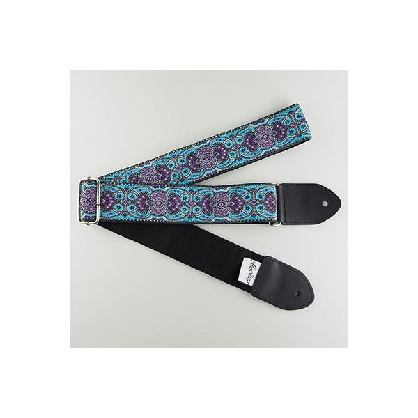 【メール便発送可！！】HipStrap ヒップストラップ Kashmir turquoise [商品番号 : 3854] ストラップ【アルゼンチンのメーカーで70年代当時のミュージシャン達が愛用していたスペックを再現♪】