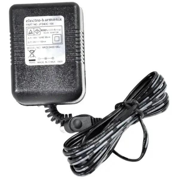Electro Harmonixの24Vアダプター。対応機種Deluxe Electric Mistress、Deluxe Memory Man、Classic Stereo Polychorus，、Stereo Polyphase、Q-T...
