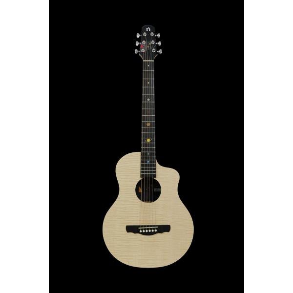 どこへでも持っていきやすいミニギター！ソーラーシステムシリーズのSaturnモデルをスペックそのままで小型化しました。HPL(ハイ・プレッシャー・ラミネート)材を使ったボディはカラっとした明瞭なサウンドが特徴。指板とヘッドには、ソーラーシス...