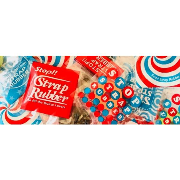 ストラップラバーは、ストラップピンからストラップが外れてギターやベースが落下してしまうことを防ぐための脱落防止具です。COLORBLACK / RED / PINK / LIGHT GREEN / CHOCO / YELLOW / NAVY...