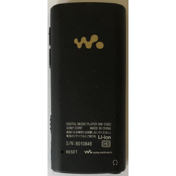 SONY Walkman（ソニーウォークマン）Eシリーズ、NW-E062（2GB）ブラック :nw-e062-bk-02:Centro - 通販 - Yahoo!ショッピング