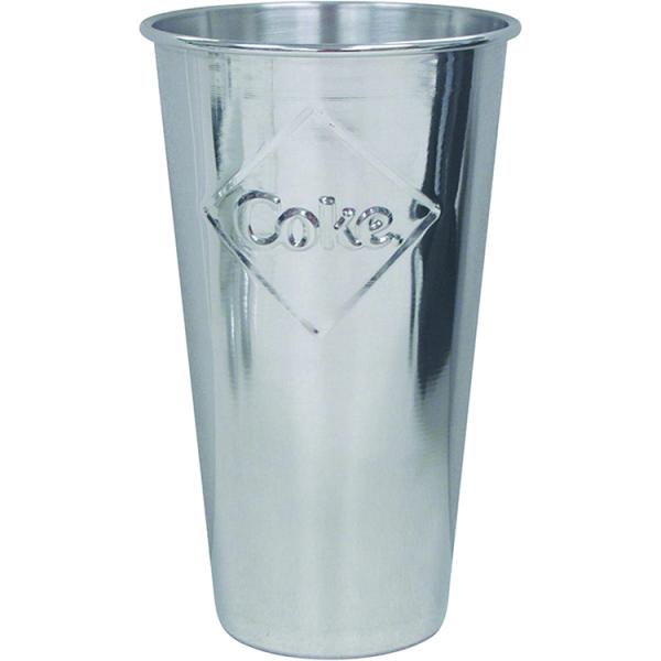 Cokeロゴ ジャンボタンブラー 855cc、十分な高さのカップで容量も大量です、ビール中瓶の容量が入ります。