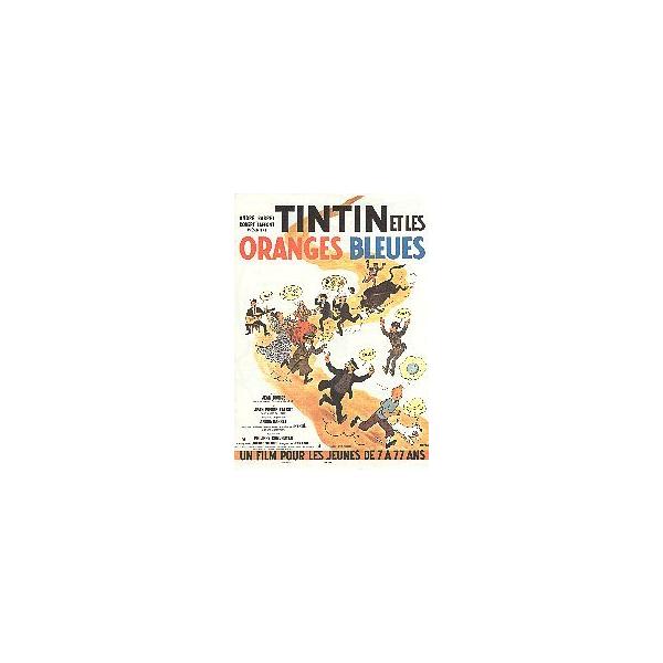 映画チラシ／ タンタンの冒険　（タンタンとトワゾンドール号の神秘、タンタンと水色のオレンジ）