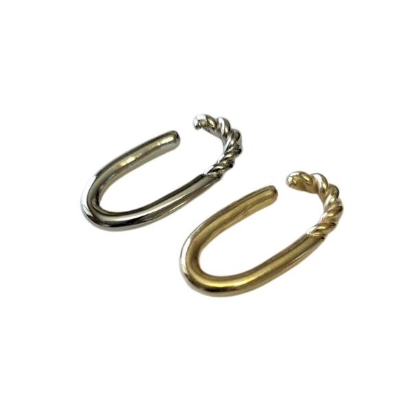 アティース・1/3ロープイヤーカフ片耳ラージ商品番号 AE-CUFF-ROPE1/3L