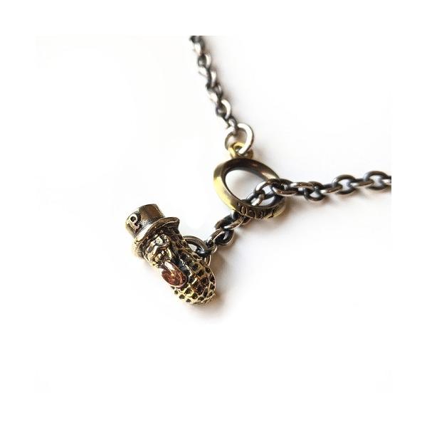 ピーナッツ＆カンパニー・ベロ・ピーナッツチェーン2・ブラス。商品番号  BERO PEANUTS CHAIN 2/Brass