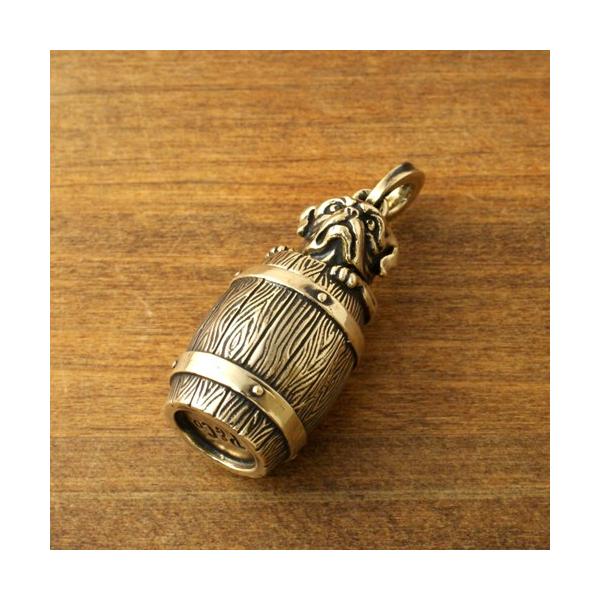 ピーナッツ＆カンパニー・ブルボトルキーホルダー・ブラス。商品番号 BULL BOTTLE/Brass