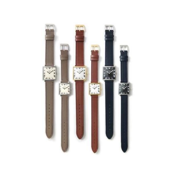 ポイント10倍！ヴァーグウォッチ・カレ・レザーベルト商品番号 CR-L-001〜003/ CR-S-001〜003