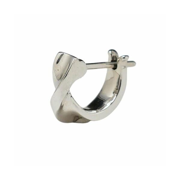 プエルタデルソル・メビウスの輪・シンプルフープピアス商品番号 PC1308