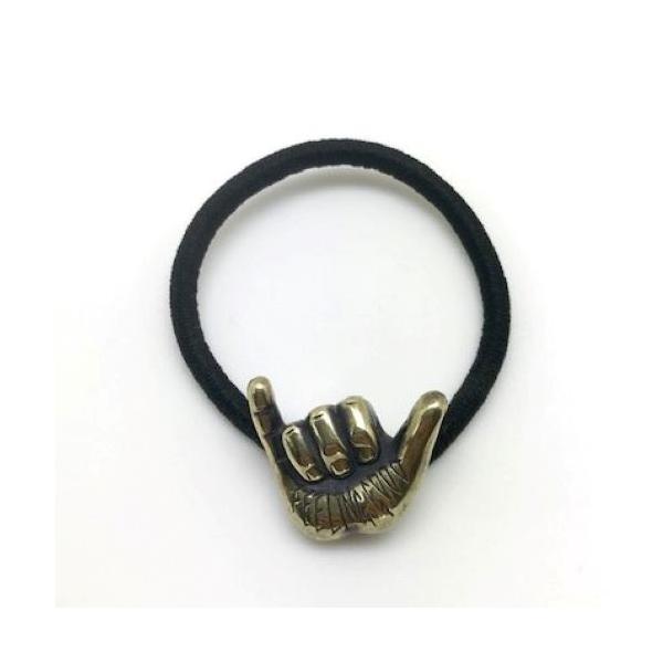 ヴィンズ・ハングルーズコンチョヘアゴムブレス商品番号 #VC-1